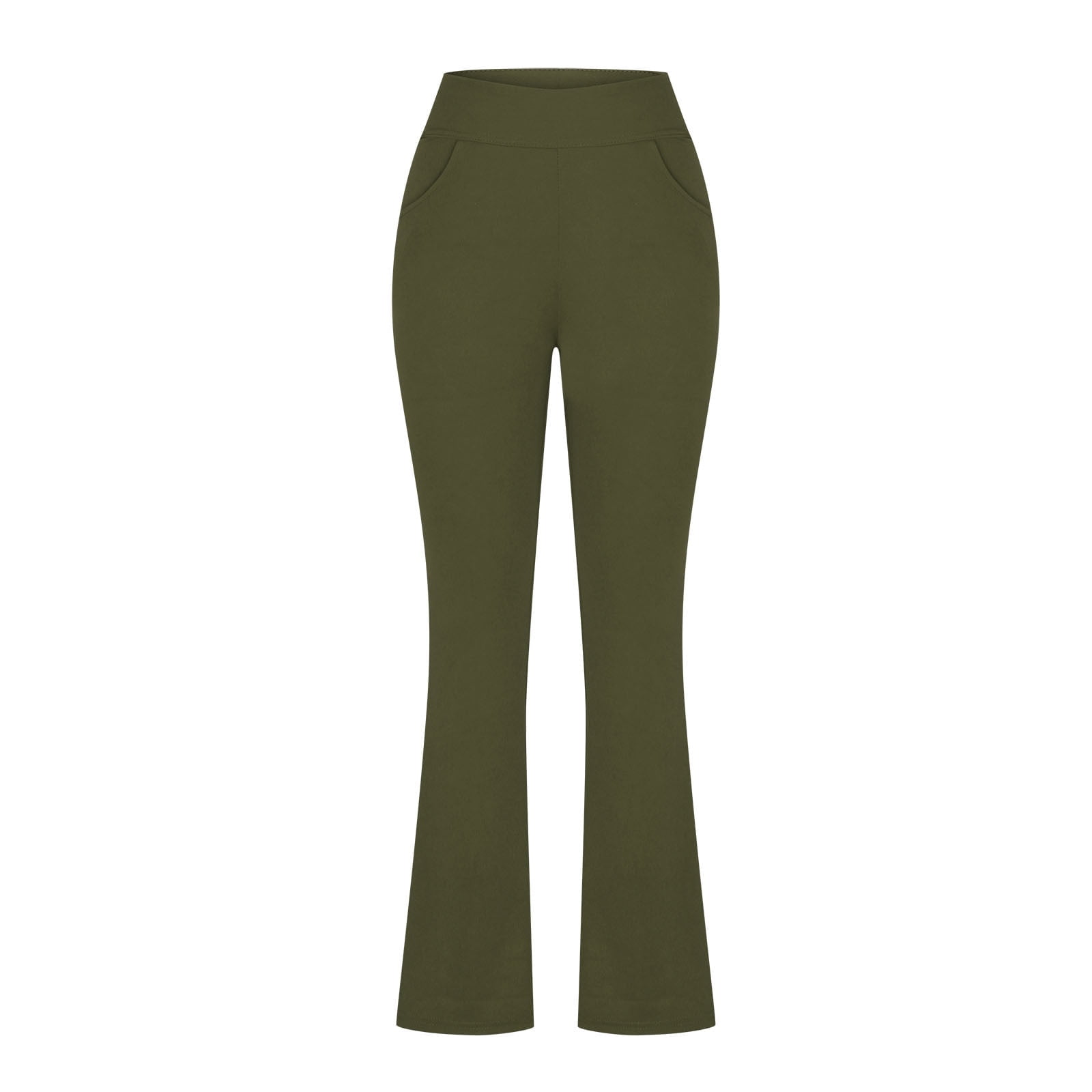 WREESH Womens Yoga Pants Flare Leggings Stretch High Waist Pants ...