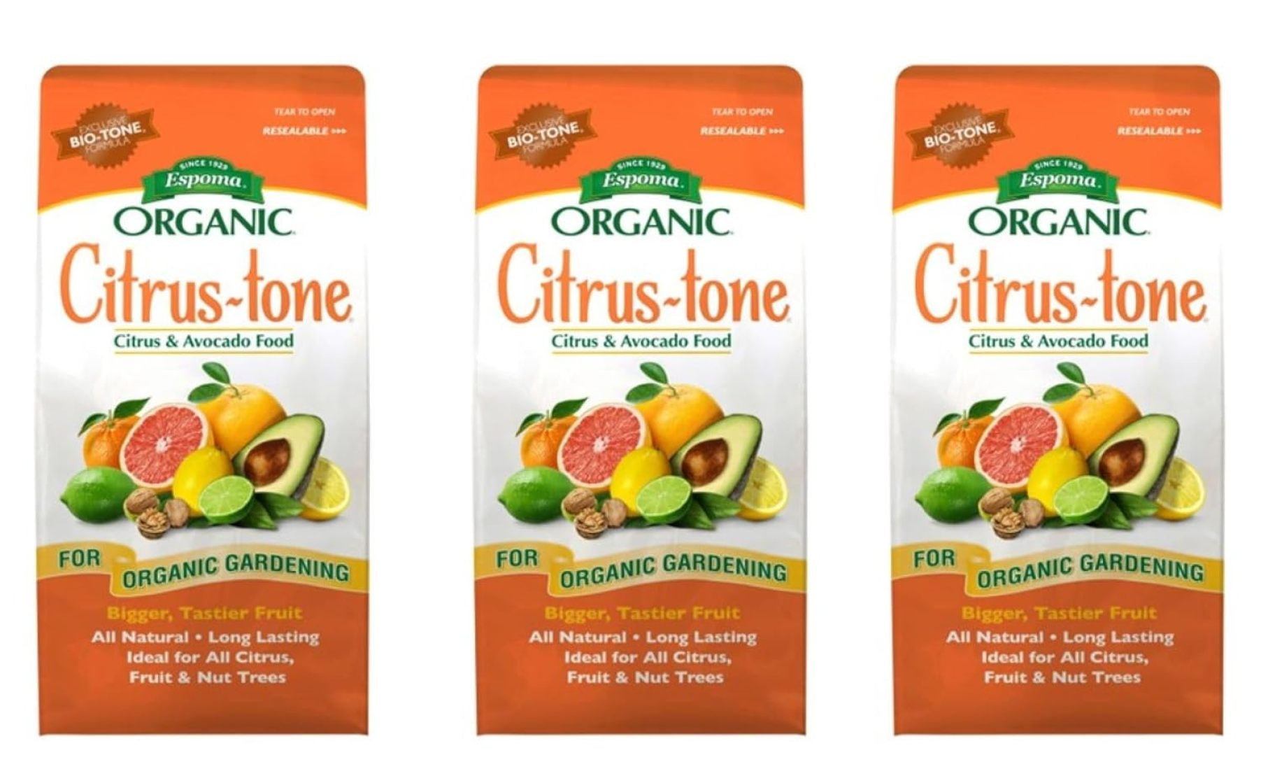 WRFP Organic Citrus-Tone 5-2-6 Natural & Organic Fertilizer for All Citrus, Fruit, Nut ...