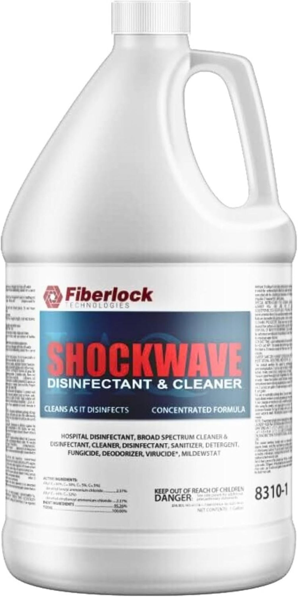 WRFP ShockWave Disinfectant Cleaner Concentrate, 1 Gallon, Ideal for ...