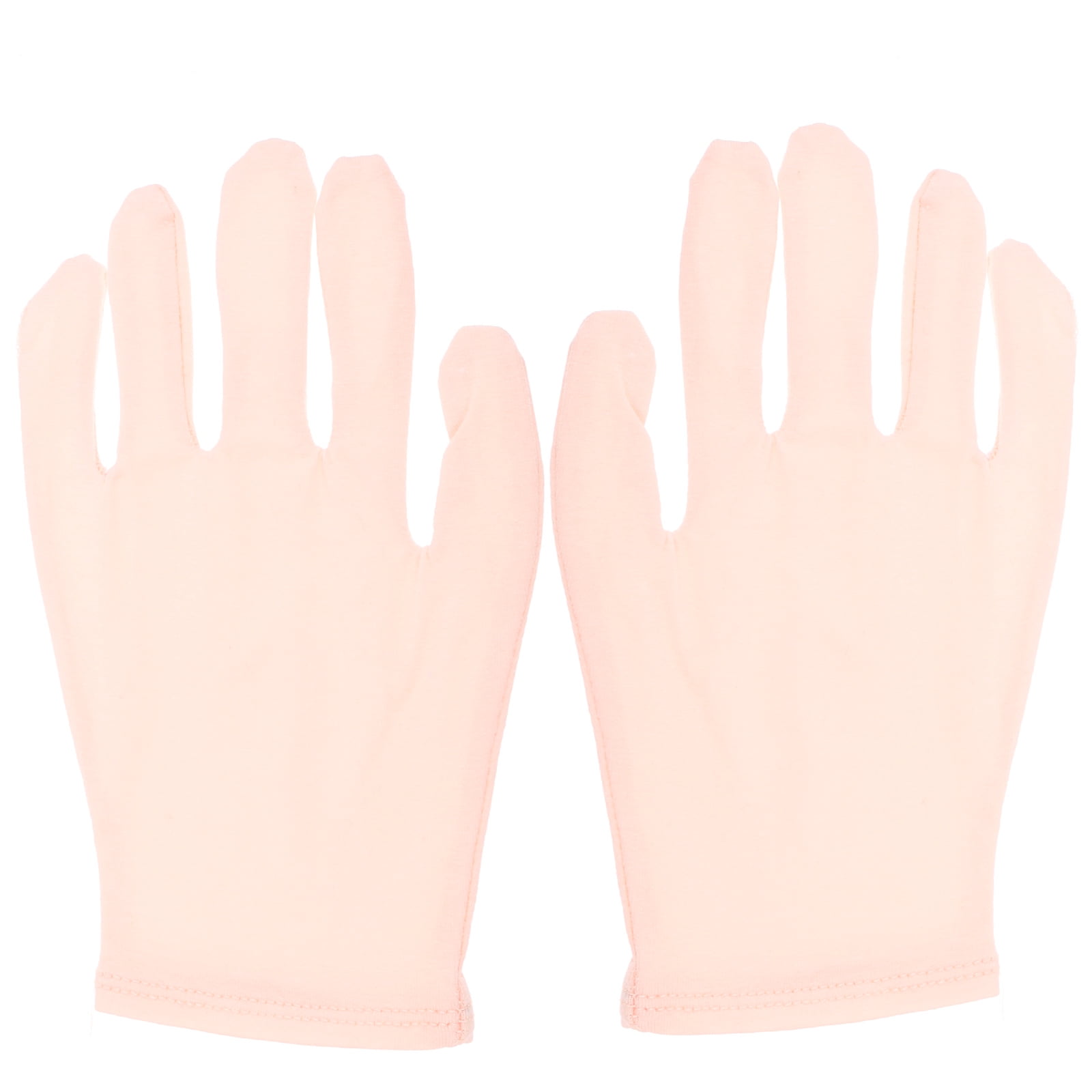 WRISTBIQUE 1 Pair Hand Lotion Gloves Pink Cotton for Women Home Use ...