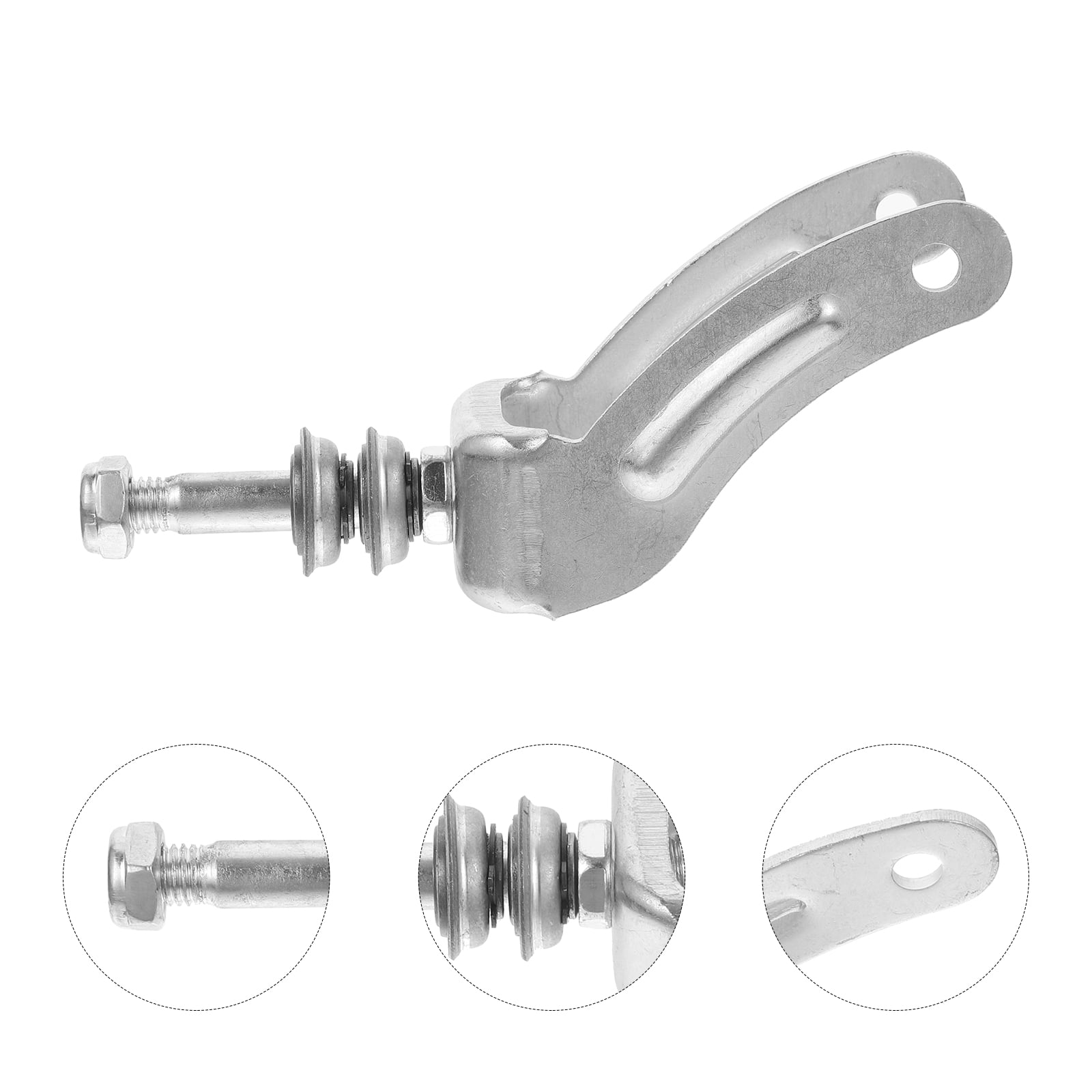 WRISTBIQUE 1 Pair Silver Wheelchair Bracket Steel Material for Daily ...