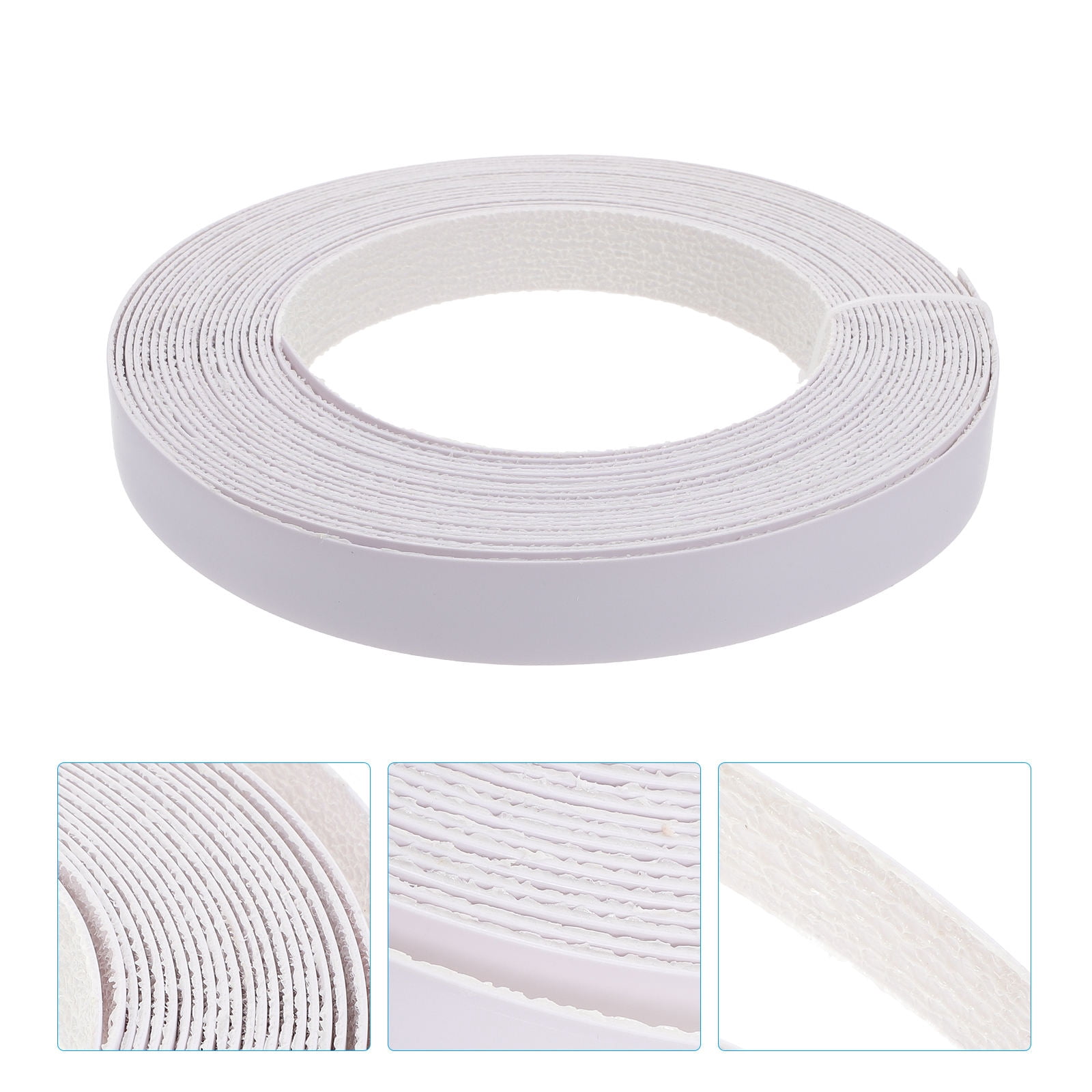 WRISTBIQUE Flexible White PVC Adhesive Edging for Furniture and DIY ...