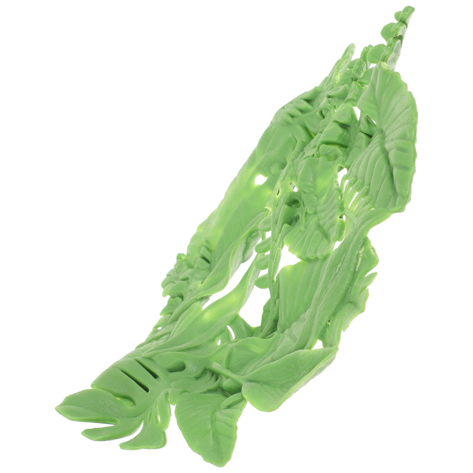 WRISTBIQUE 1 Set Mini Leaf Models Realistic Shapes Green Color Plastic ...