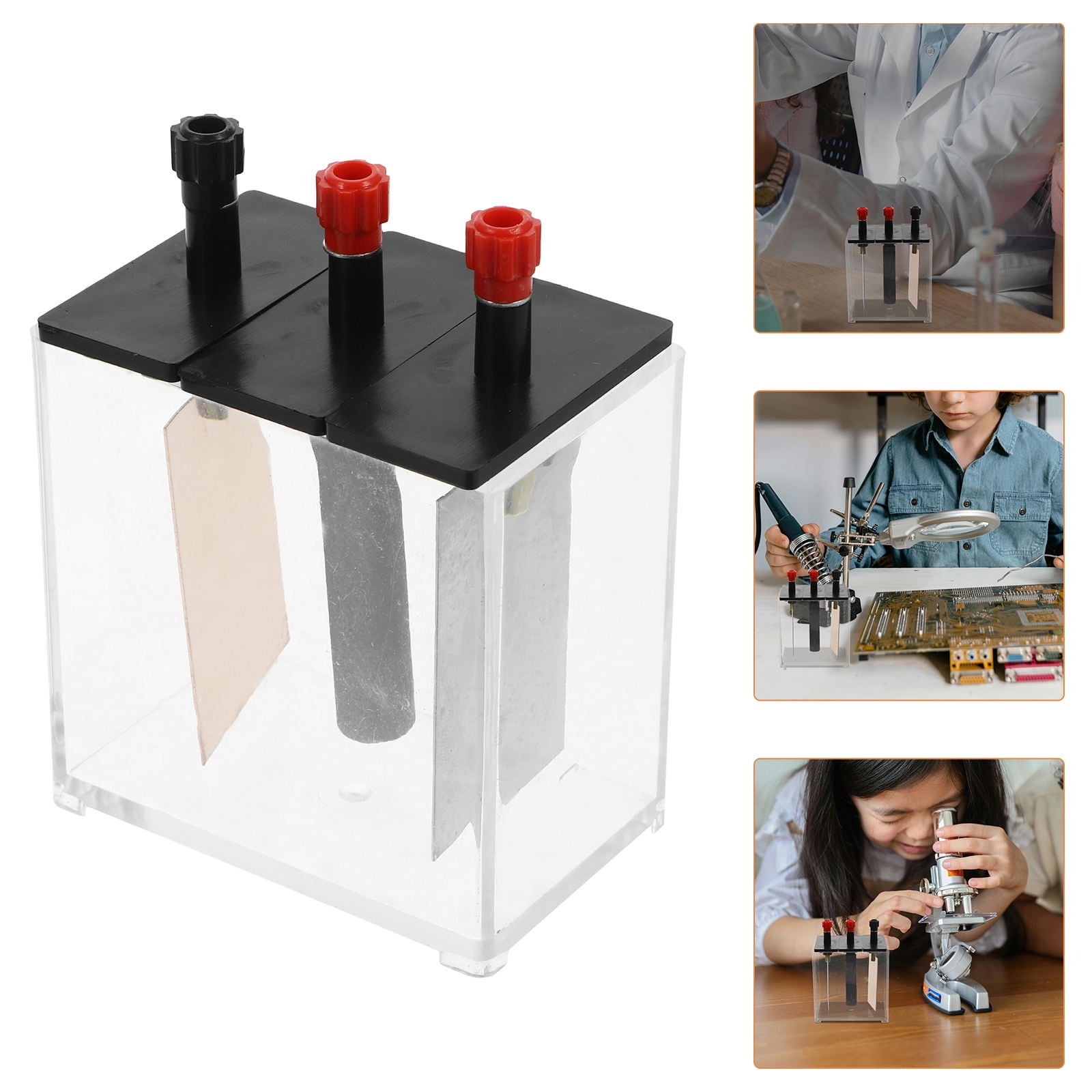 WRISTBIQUE 1 Set Scientific Experiment Plates Assorted Color for ...