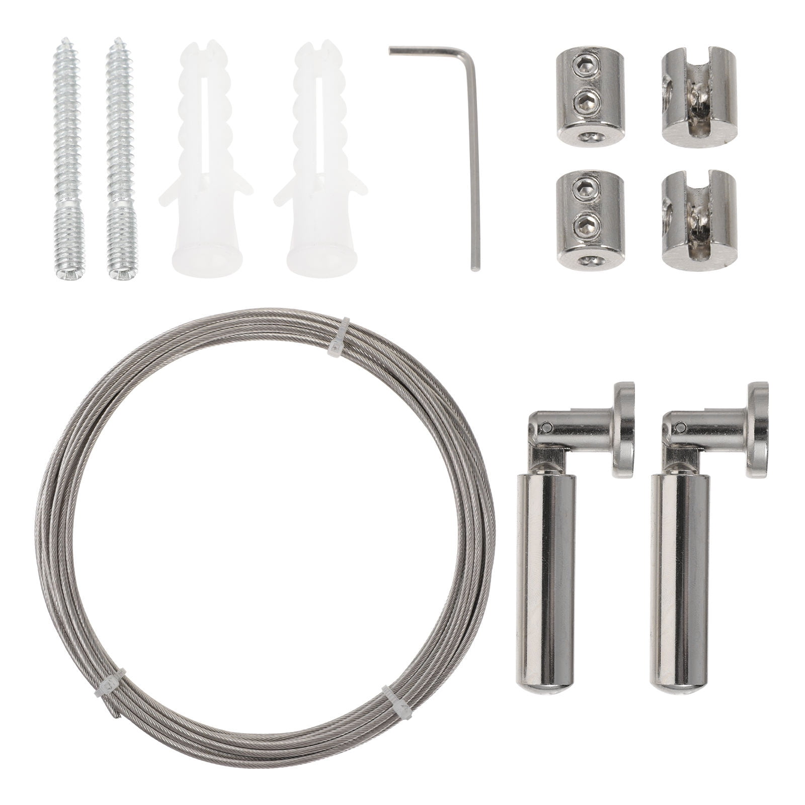 Wristbique 1 Set Stainless Steel Clothes Hanging String For Nursery Kindergarten With Rustic