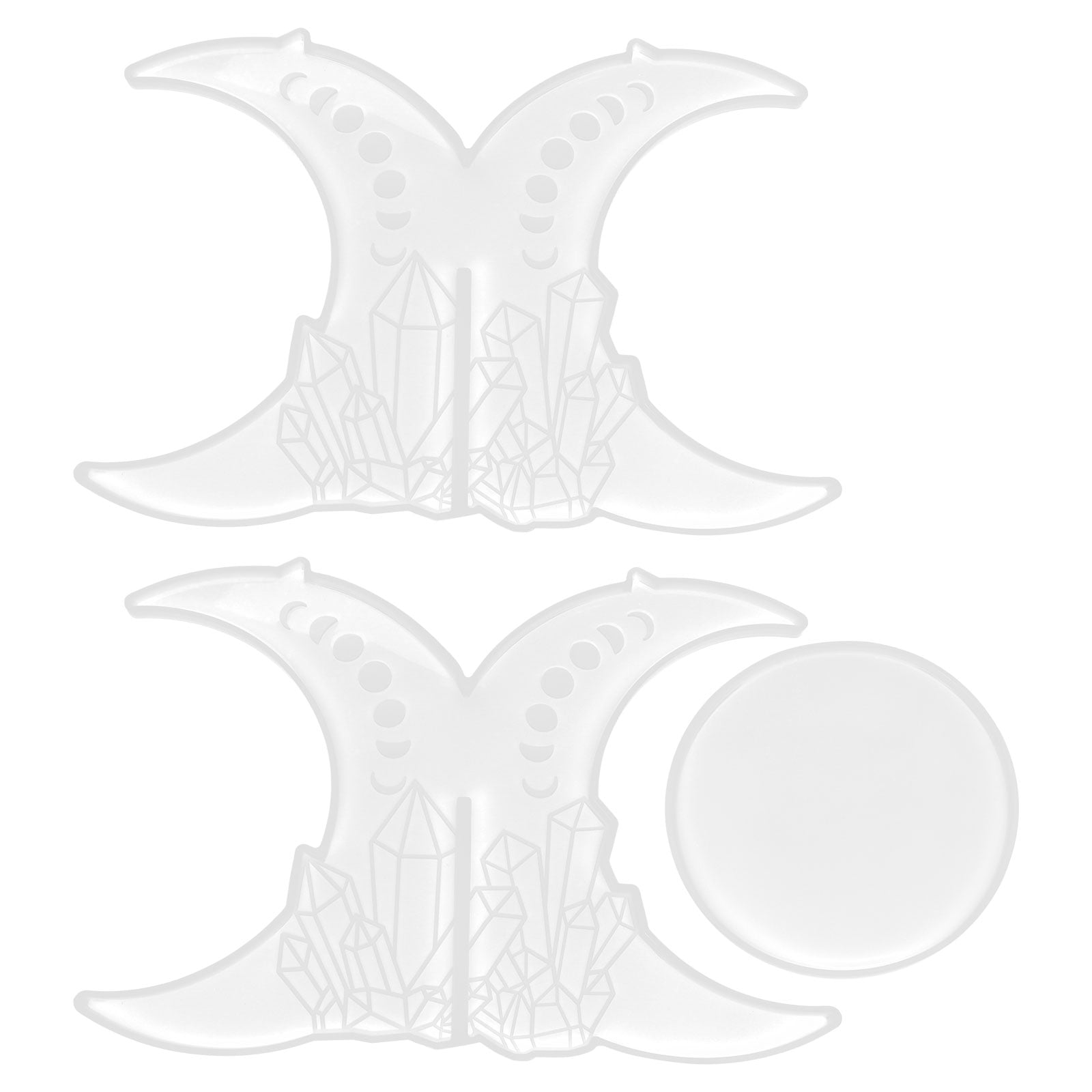 WRISTBIQUE 1 Set White Silicone Mold for Display Stand Making Mold for ...