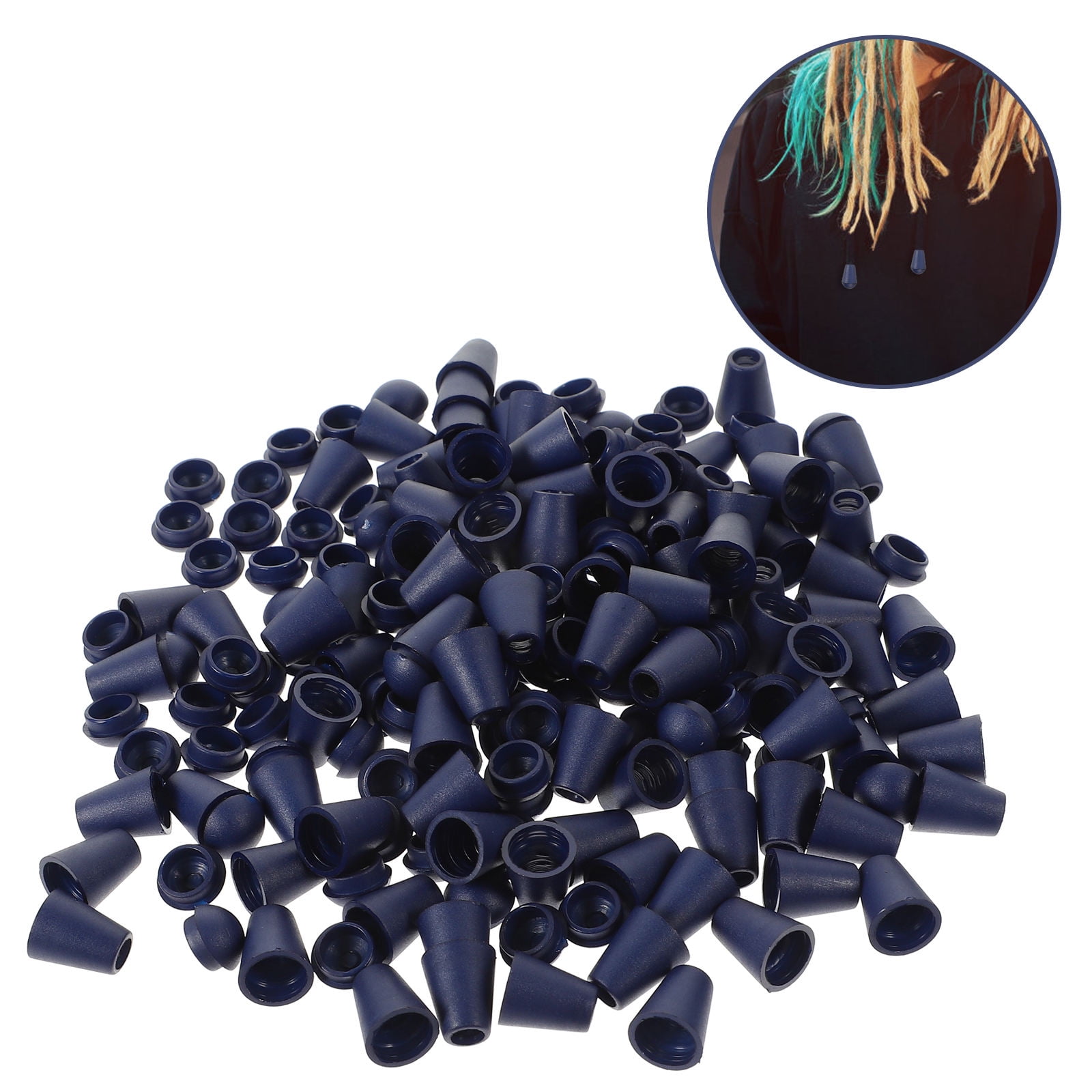 WRISTBIQUE 100Pcs Cord Fastener Clip Hoodie String Stoppers for Family ...
