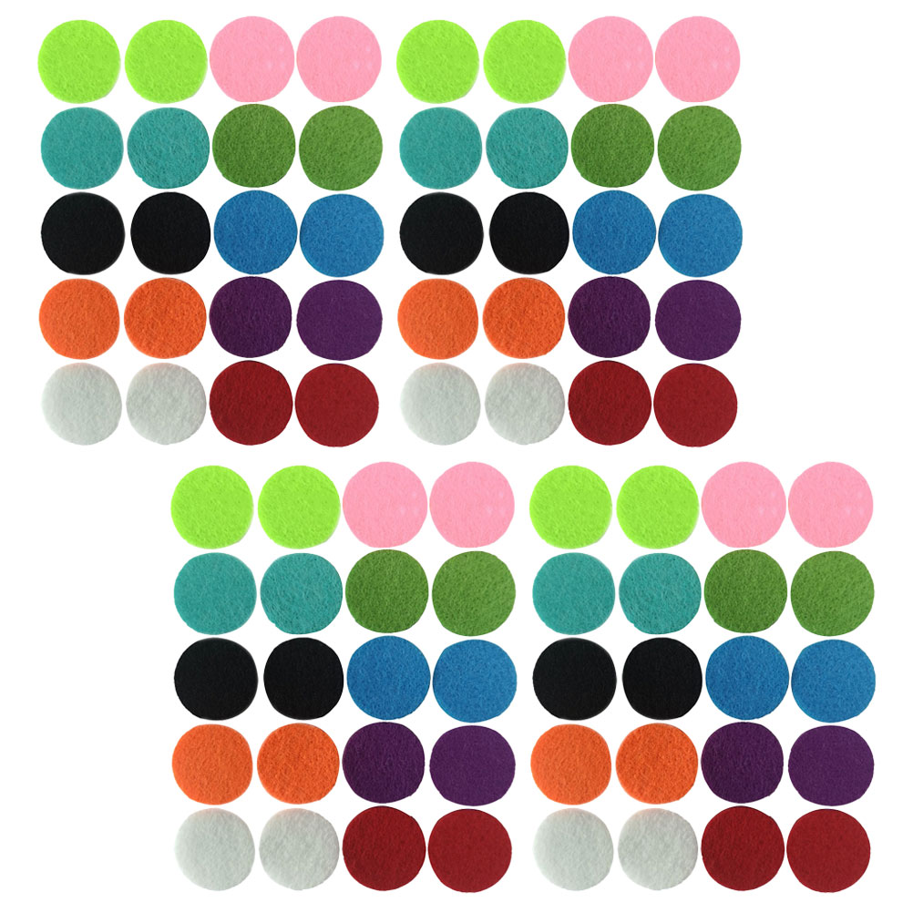 WRISTBIQUE Essential Oil Diffusion Aroma Diffuser Pads Fiber Cotton ...