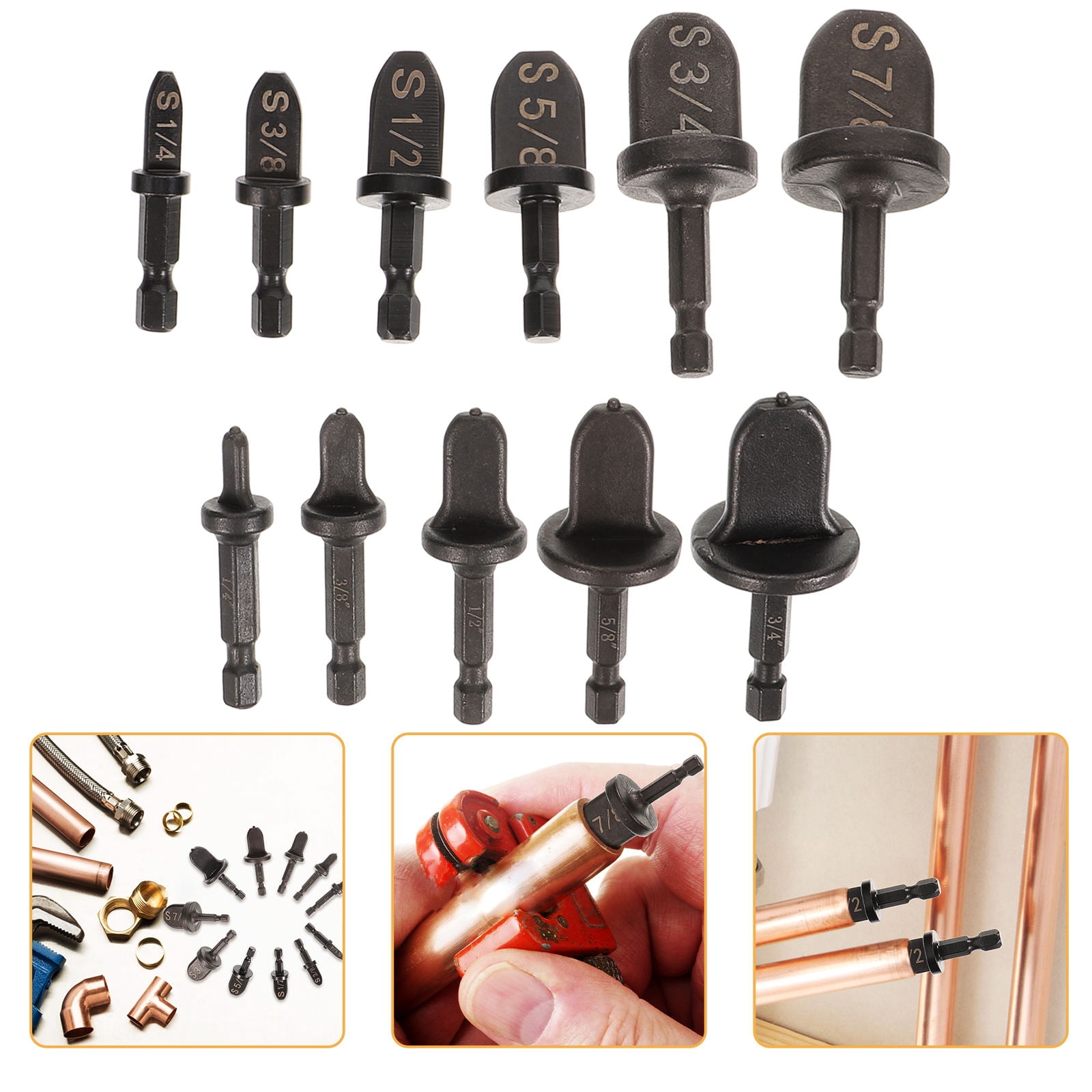 WRISTBIQUE Tube Expander Swaging Tool Black 11Set - Walmart.com