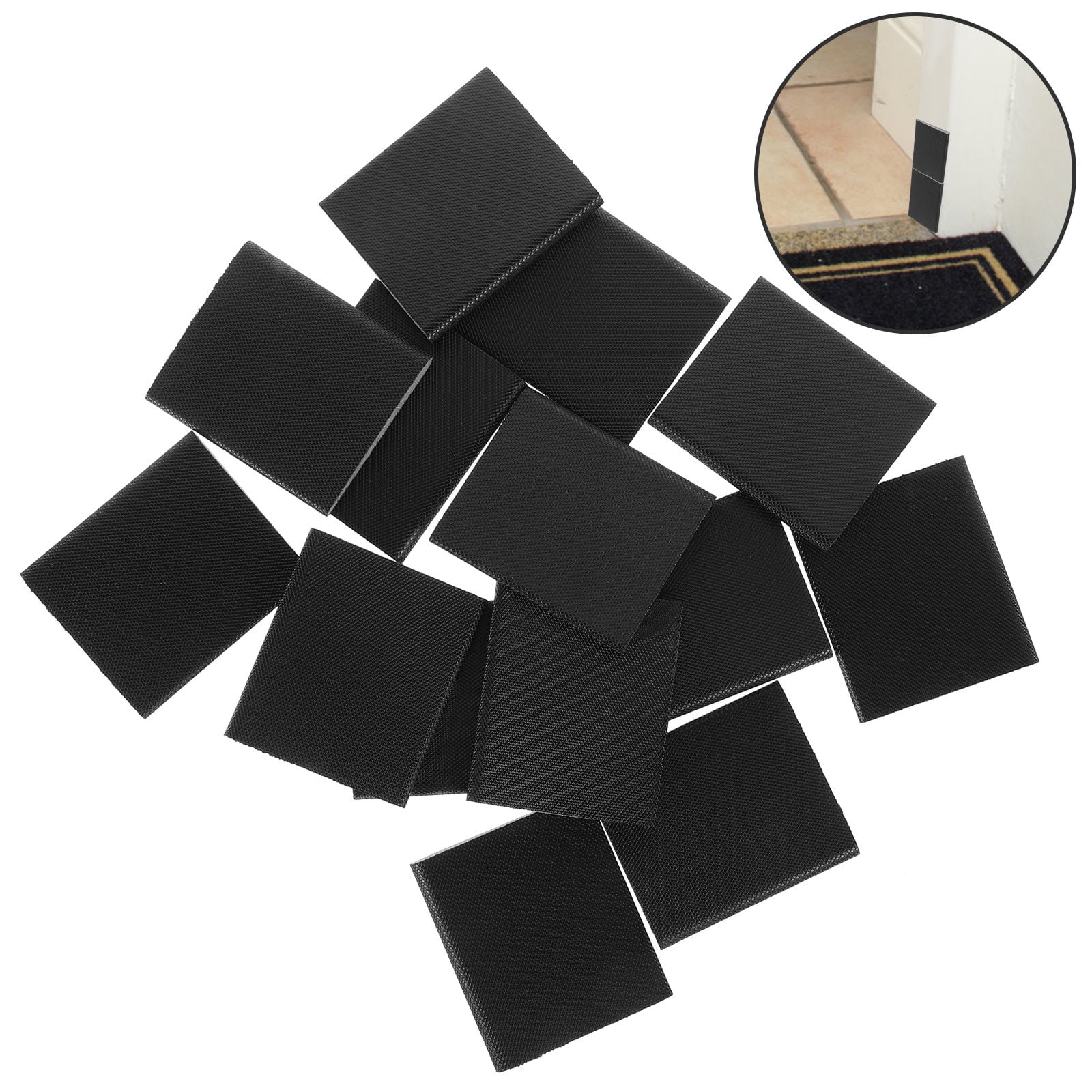 WRISTBIQUE PU Home Door Seals Waterproof Dustproof 14pcs Black ...