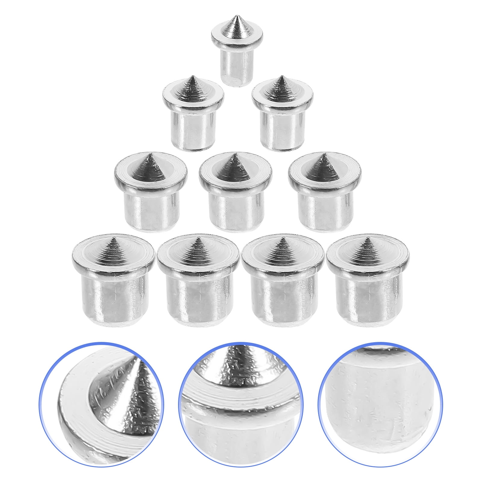 WRISTBIQUE 16 Pcs Steel Dowel Pin Assorted Sizes for Woodworking ...