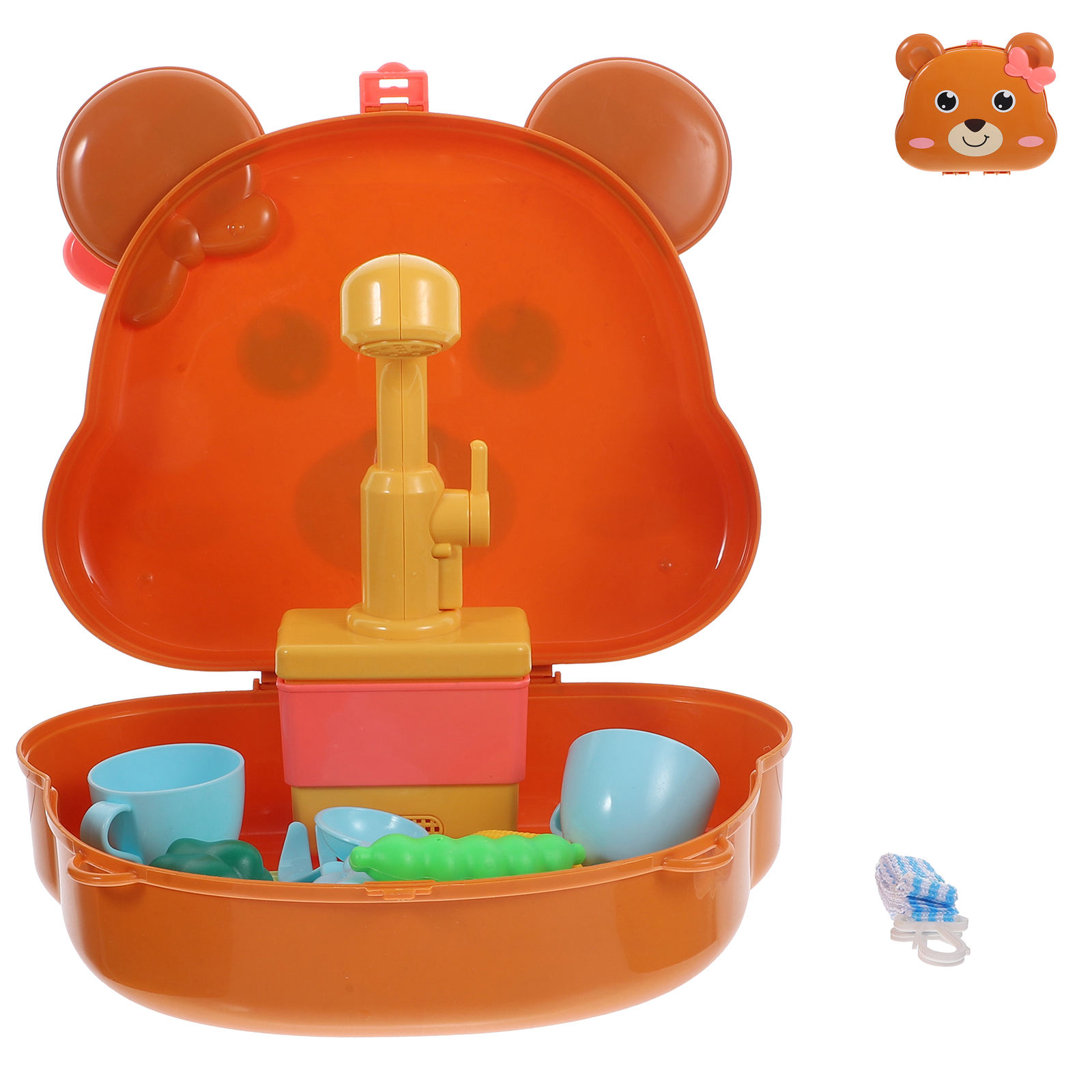 WRISTBIQUE 18Pcs Simulation Dishwasher Toy Plastic Pretend Play Kitchen ...