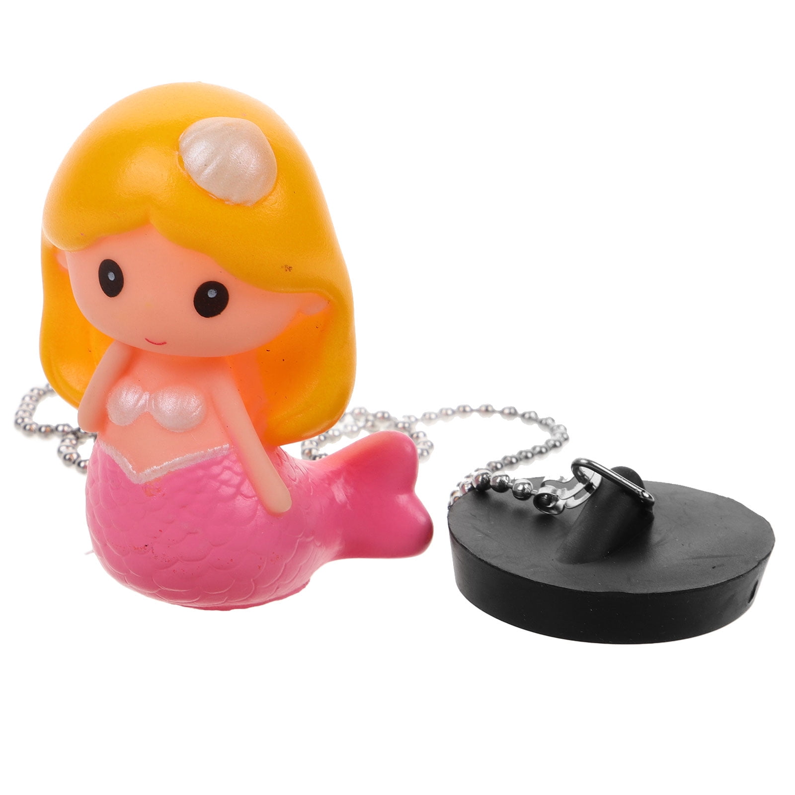 WRISTBIQUE 1Pack Bathtub Drain Plug Bathroom Drain Stopper Mermaid ...