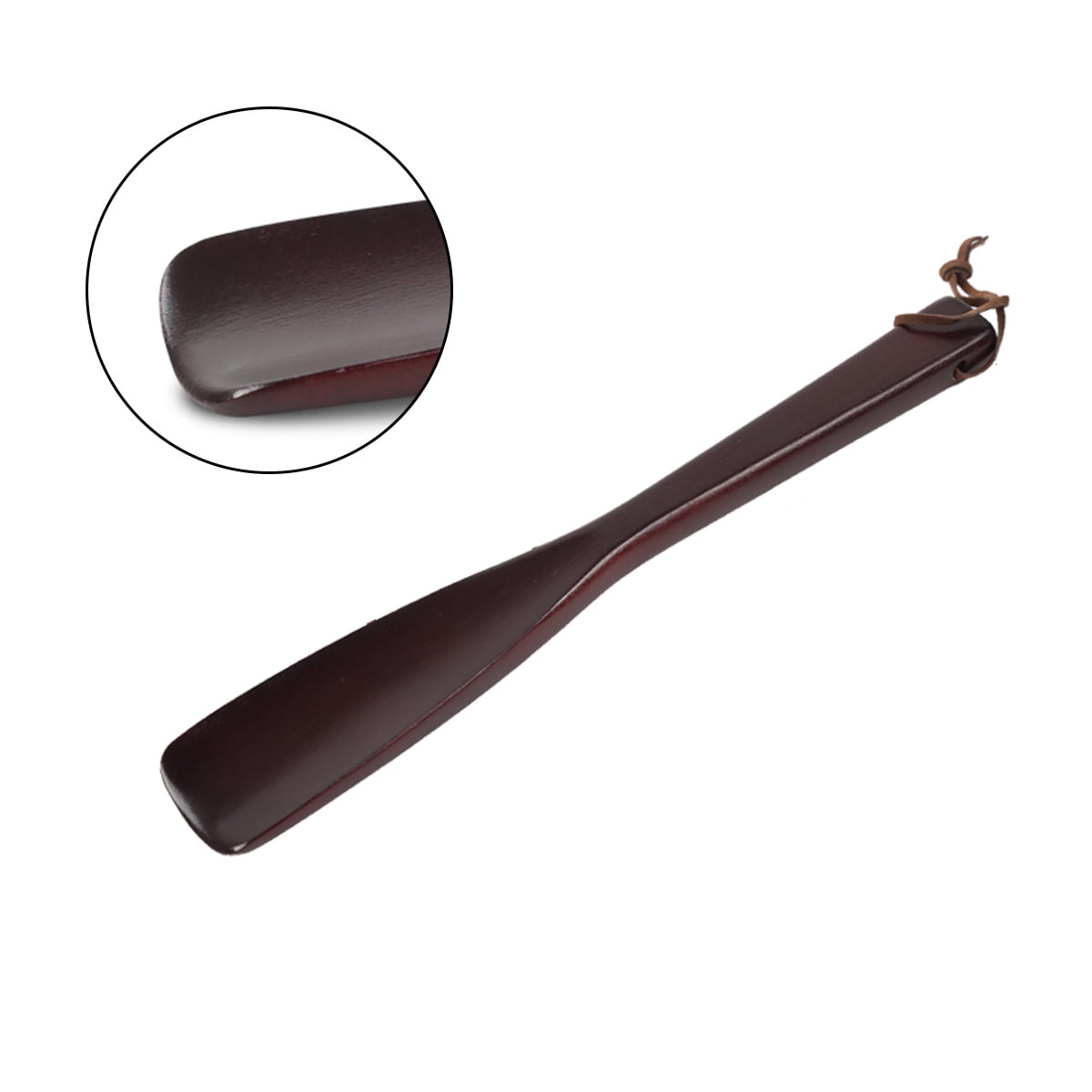 WRISTBIQUE 1Pack Boot Shoe Horn 54cm x 1.6in Wood Material Long Handled ...