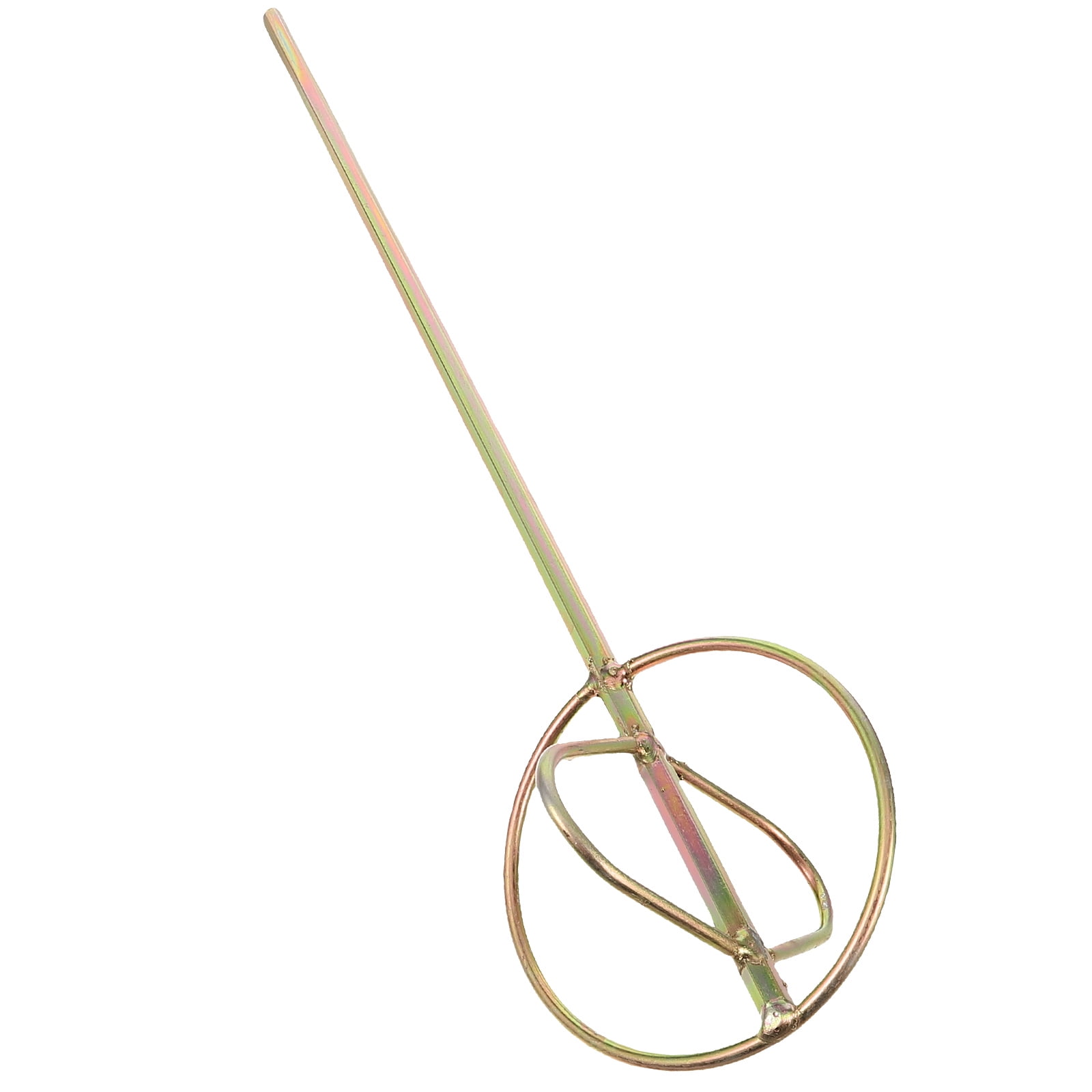 WRISTBIQUE Mud Mixer Paddle Mixing Coatings Golden Metal 1Pack 19.3x4 ...