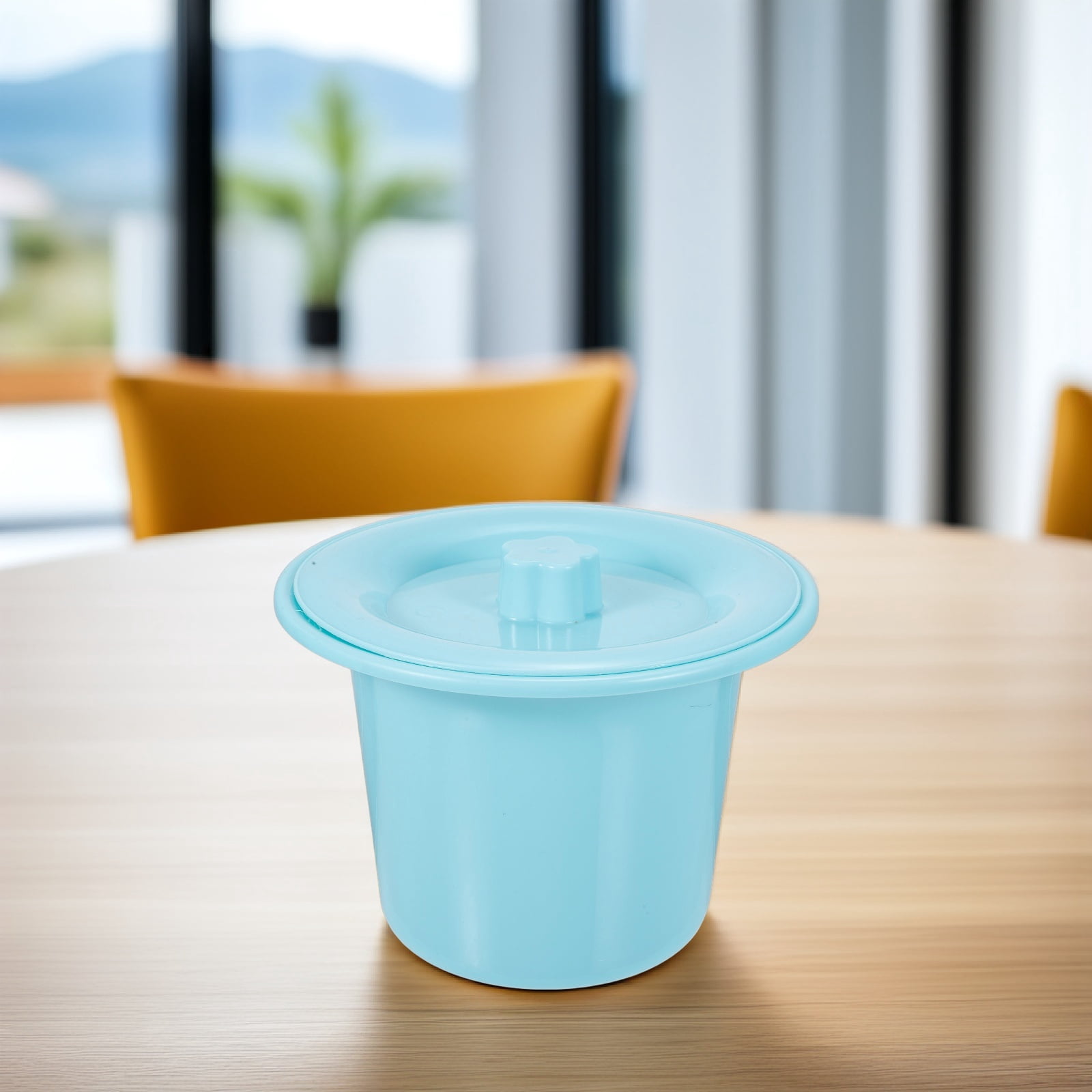 WRISTBIQUE 1Pack Home Chamber Pot with Non-Slip and Odor Isolation for ...