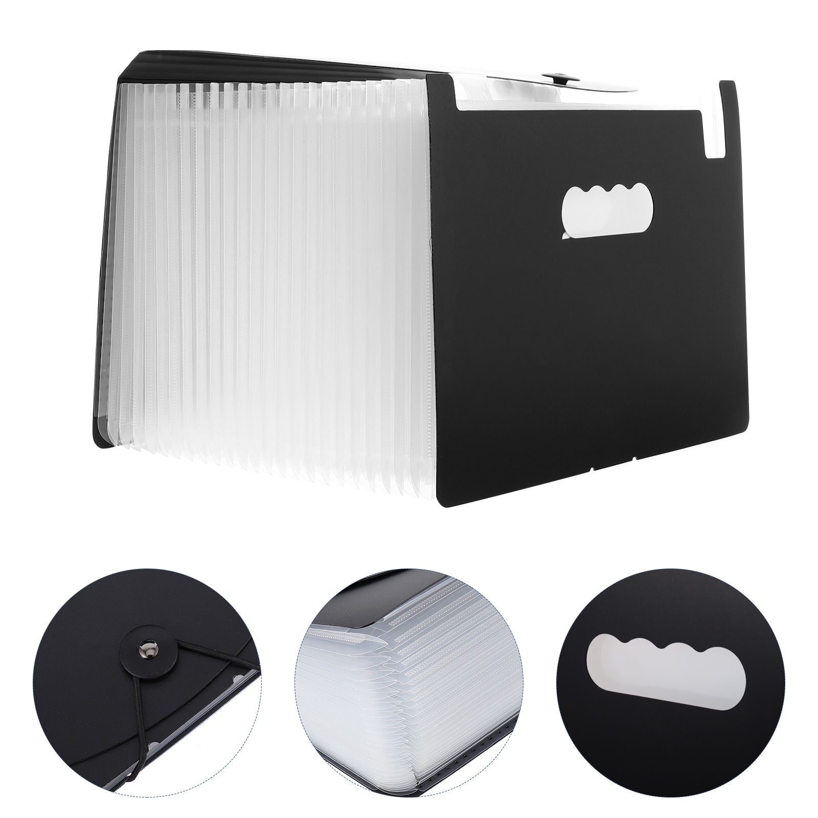 WRISTBIQUE 1Pack Rectangular Bills Storage Organizer Folders for Office ...