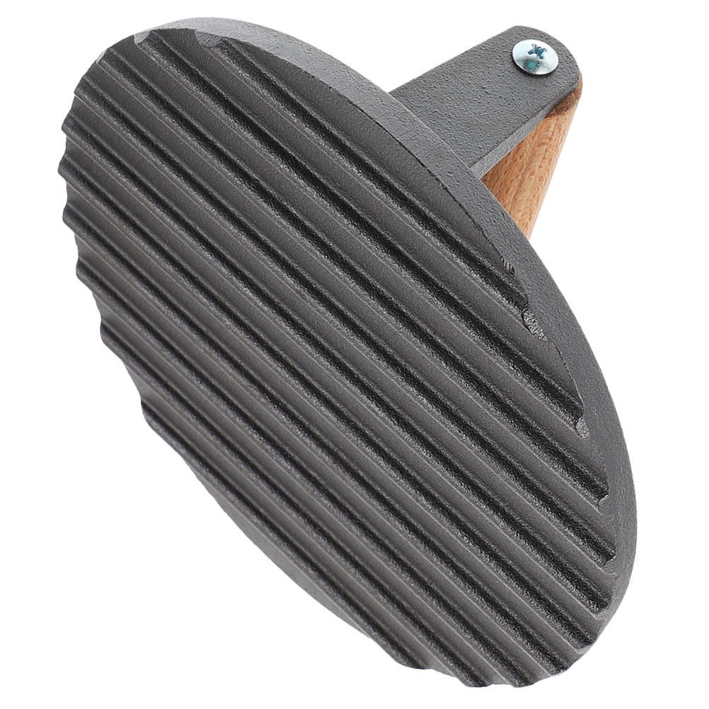 WRISTBIQUE Burger Press Set Hamburger Patty Maker Press Wood 1Set 6 ...