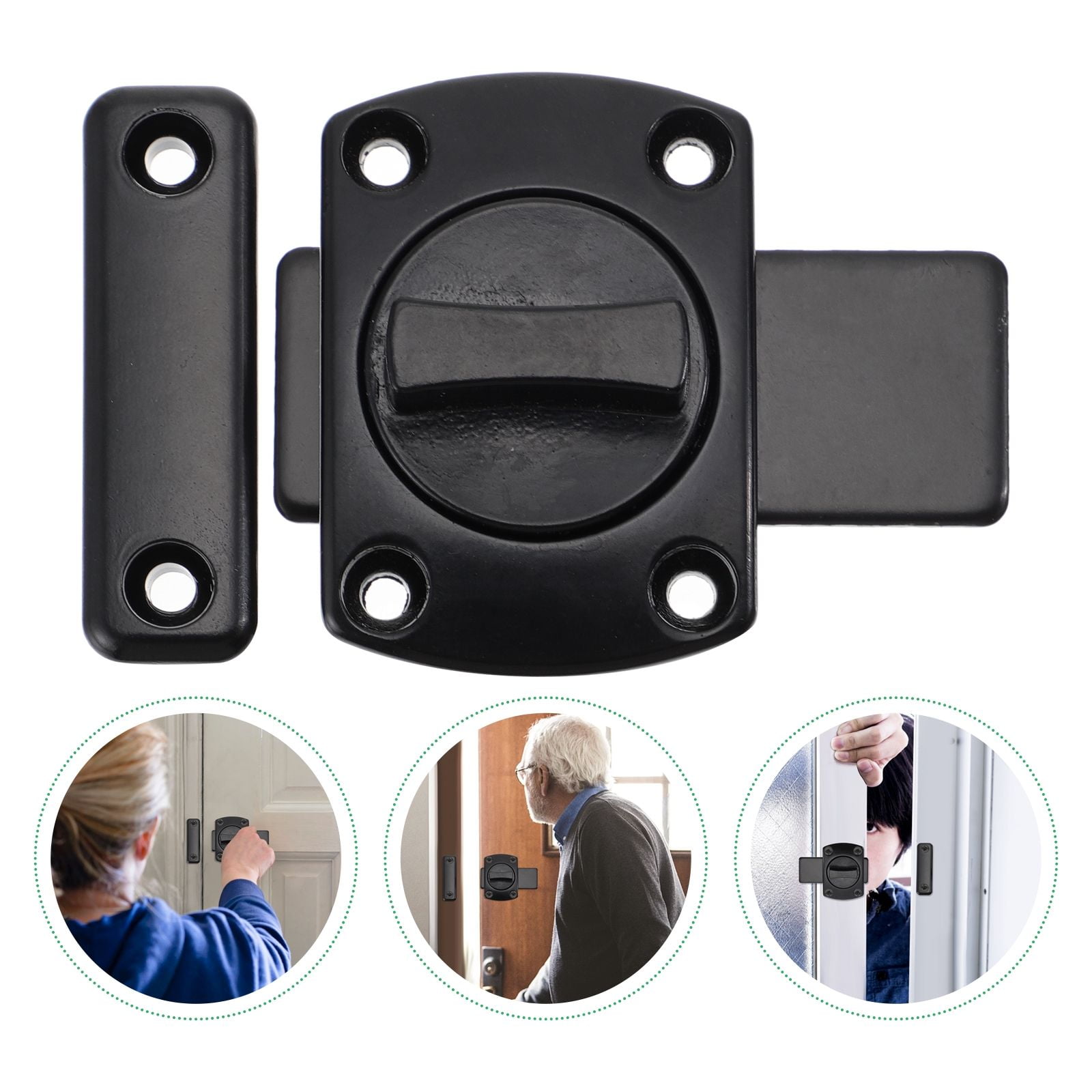 WRISTBIQUE 1Pack Slide Gate Latch Bolt Heavy Duty for Diy Enthusiasts ...