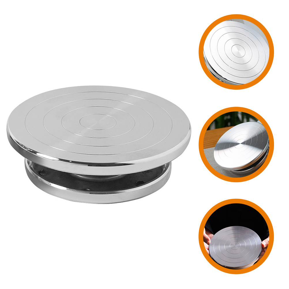 WRISTBIQUE 1Pack Small Pottery Wheel Circular Shaped Aluminum Alloy for ...