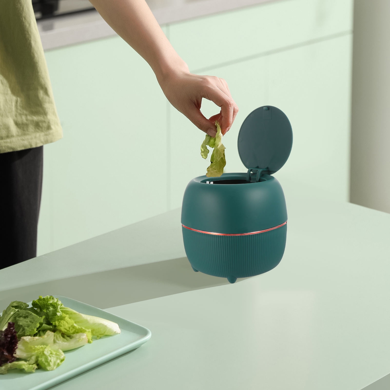 WRISTBIQUE 1Pack Trash Can Office for Home and Office Organization ...