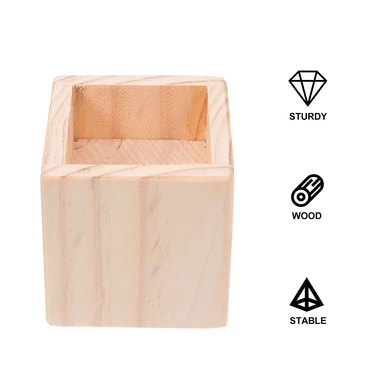 WRISTBIQUE 1Pack Wooden Furniture Raiser for Sofa and Chair 9.00X9.00X7 ...