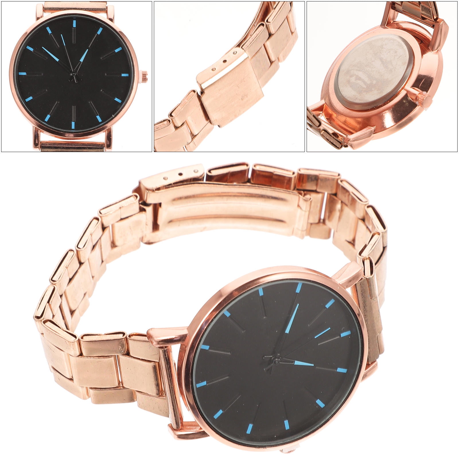 WRISTBIQUE 1Pack Wrist Watch Quartz Time Telling Classic Blue for Men ...