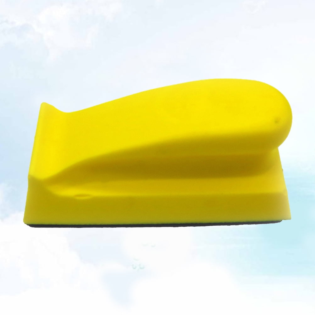WRISTBIQUE 1Pack Yellow Rectangular Grinding Disc for Wood Sanding ...