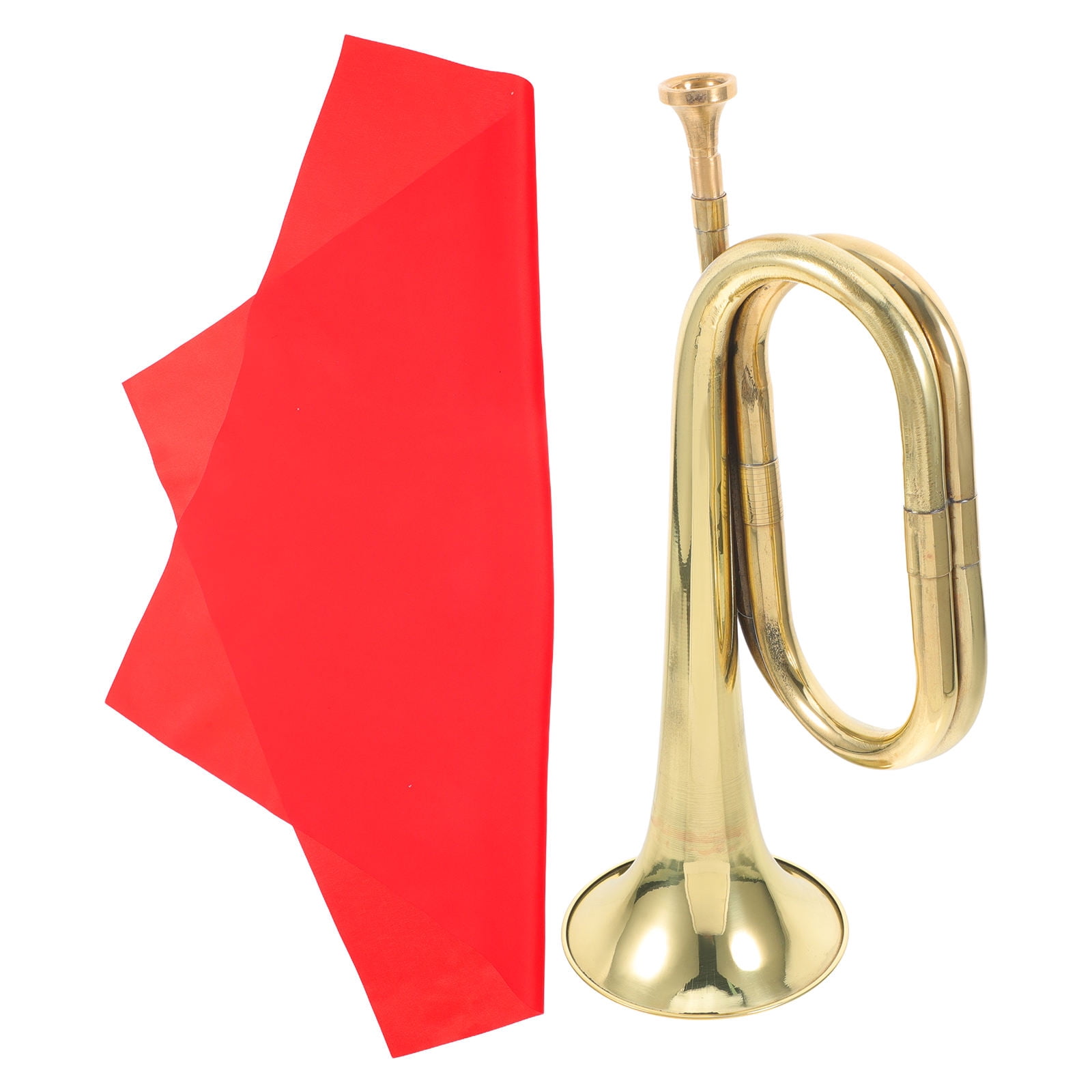 WRISTBIQUE 1Pcs Trumpet for Kids Traditional Style Golden Color Copper ...