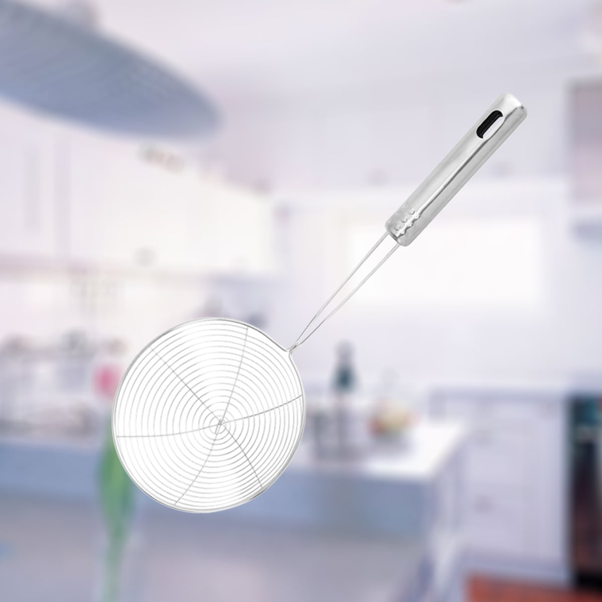 WRISTBIQUE 1Set 304 Stainless Steel Strainers For Countertop Pasta ...