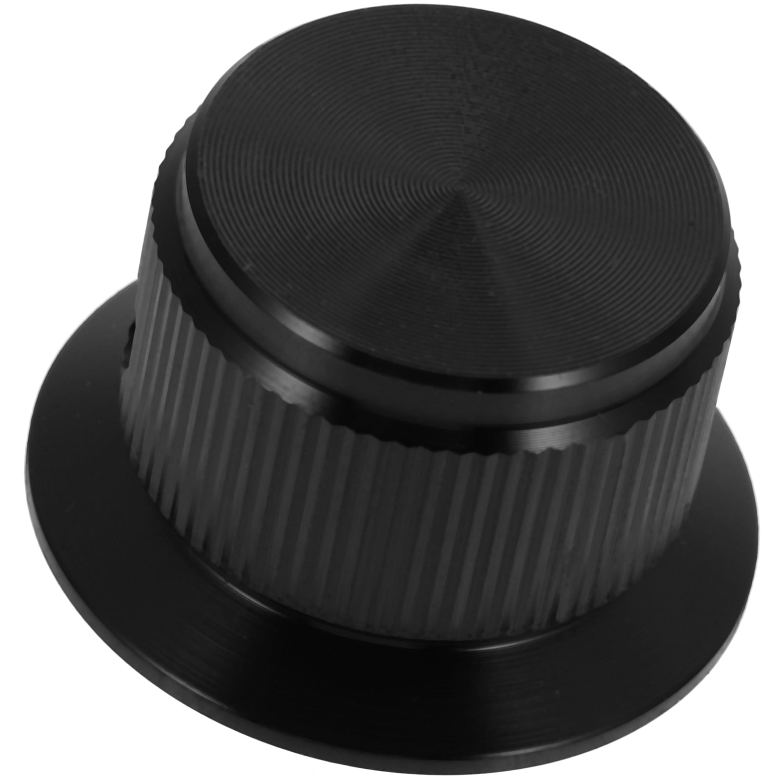 WRISTBIQUE Black Cap Shape Metal Potentiometer Knob for Electric ...