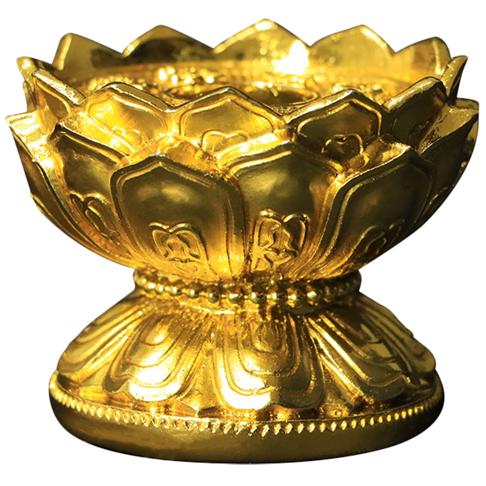 WRISTBIQUE 1Set Golden Alloy Prayer Wheel Base with Stable Fixing for ...