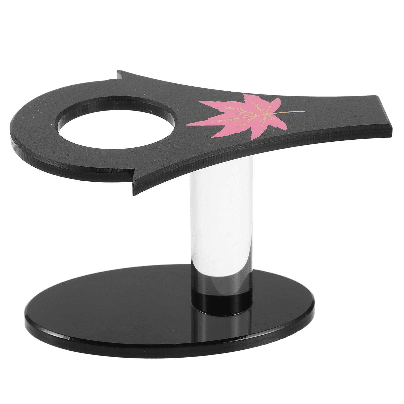 WRISTBIQUE 1Set Ice Cream Cone Racks 11.8x3.2in Black Acrylic for ...