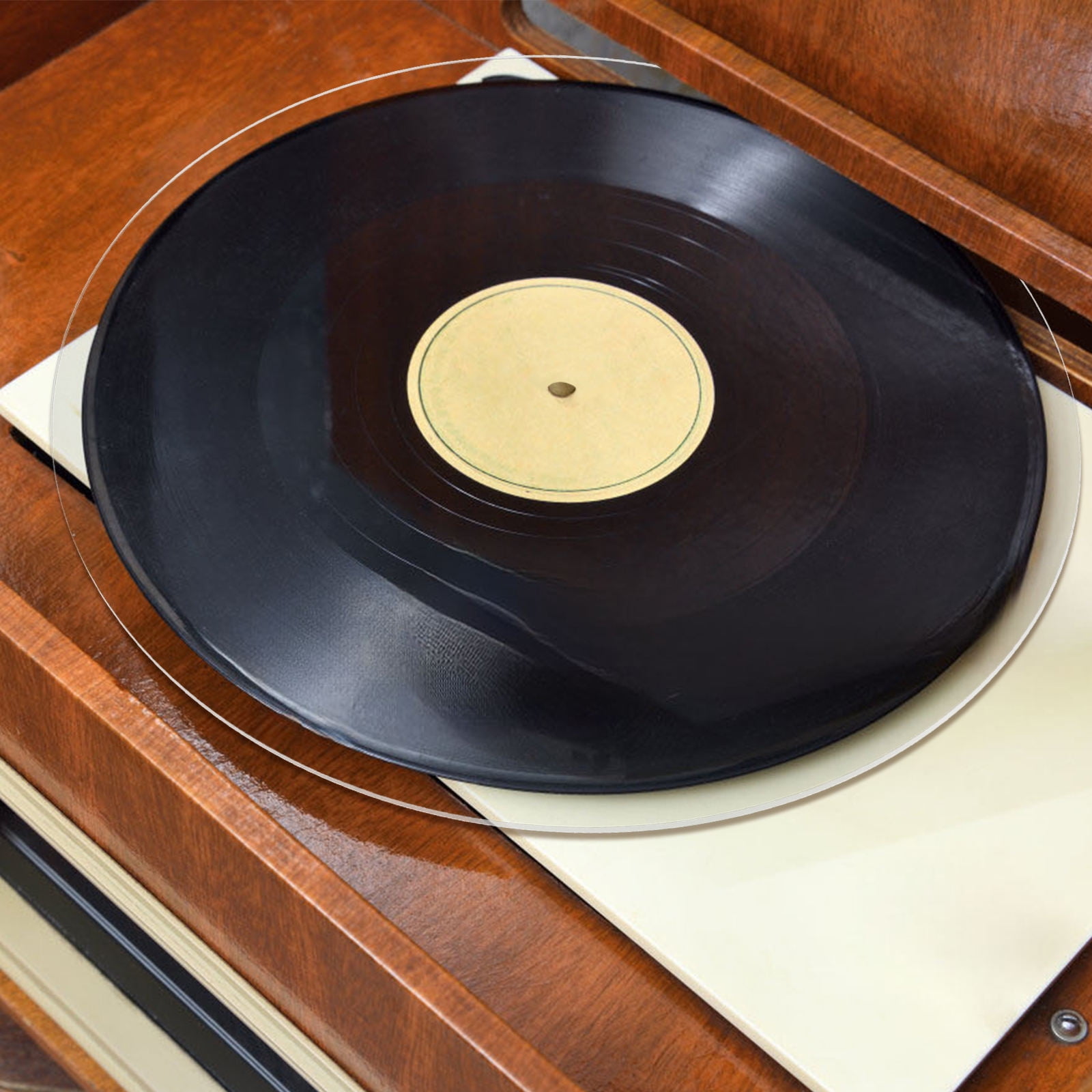 WRISTBIQUE 1Set Multi Color Acrylic Turntable Mat for Record Players ...