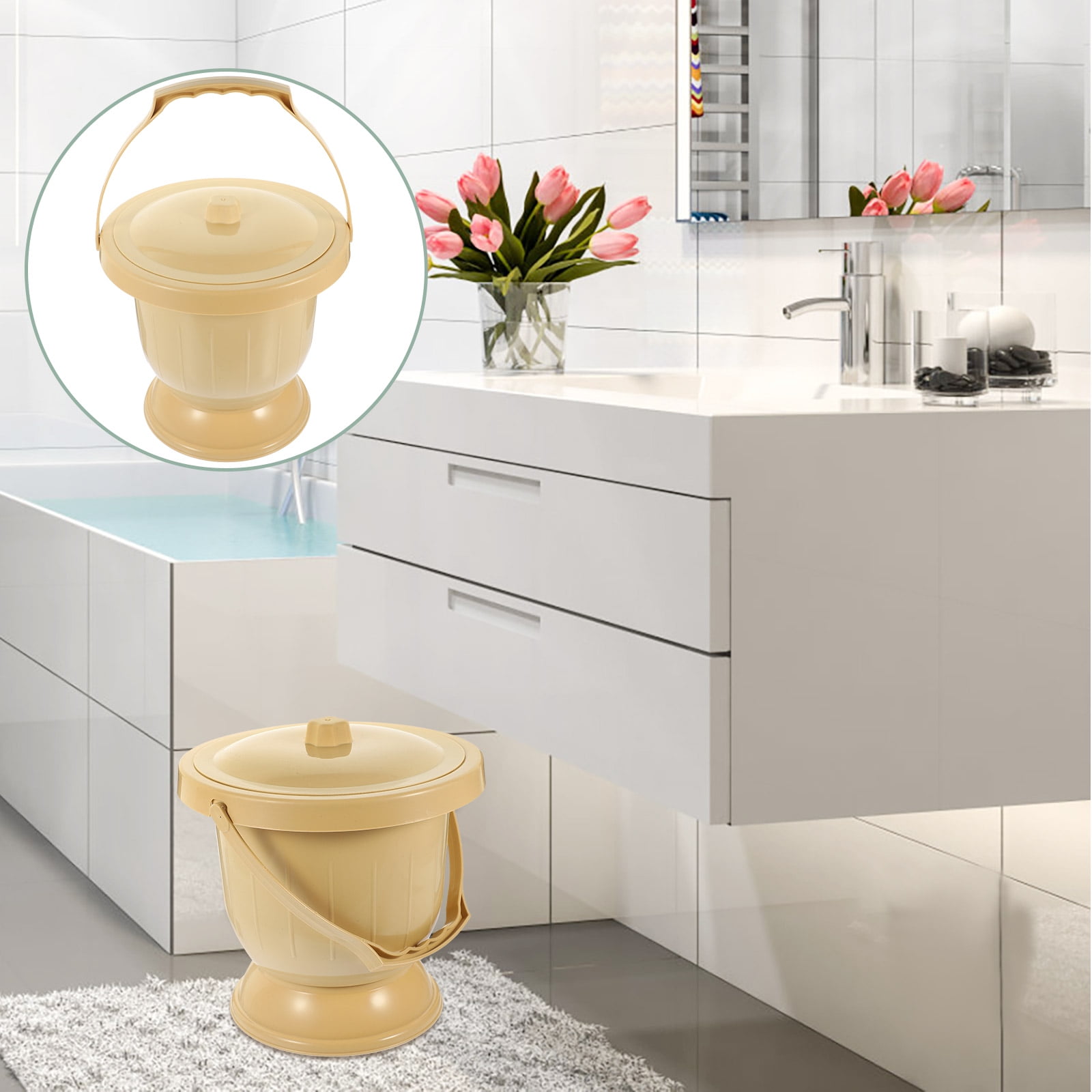 WRISTBIQUE 1Set Plastic Spittoon for Children Portable Urinal for Women ...