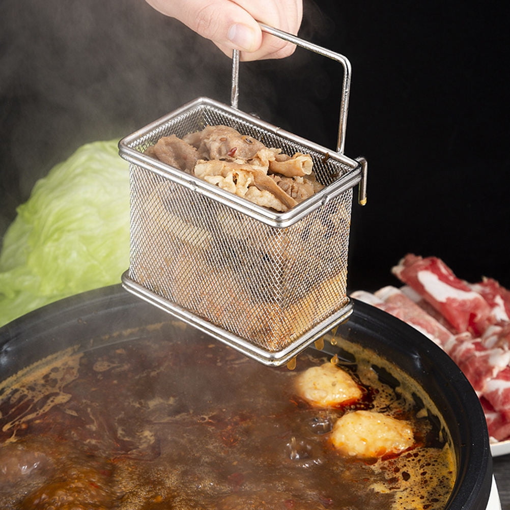 WRISTBIQUE 1Set Strainer Basket 9CM 304 Stainless Steel For Restaurants ...