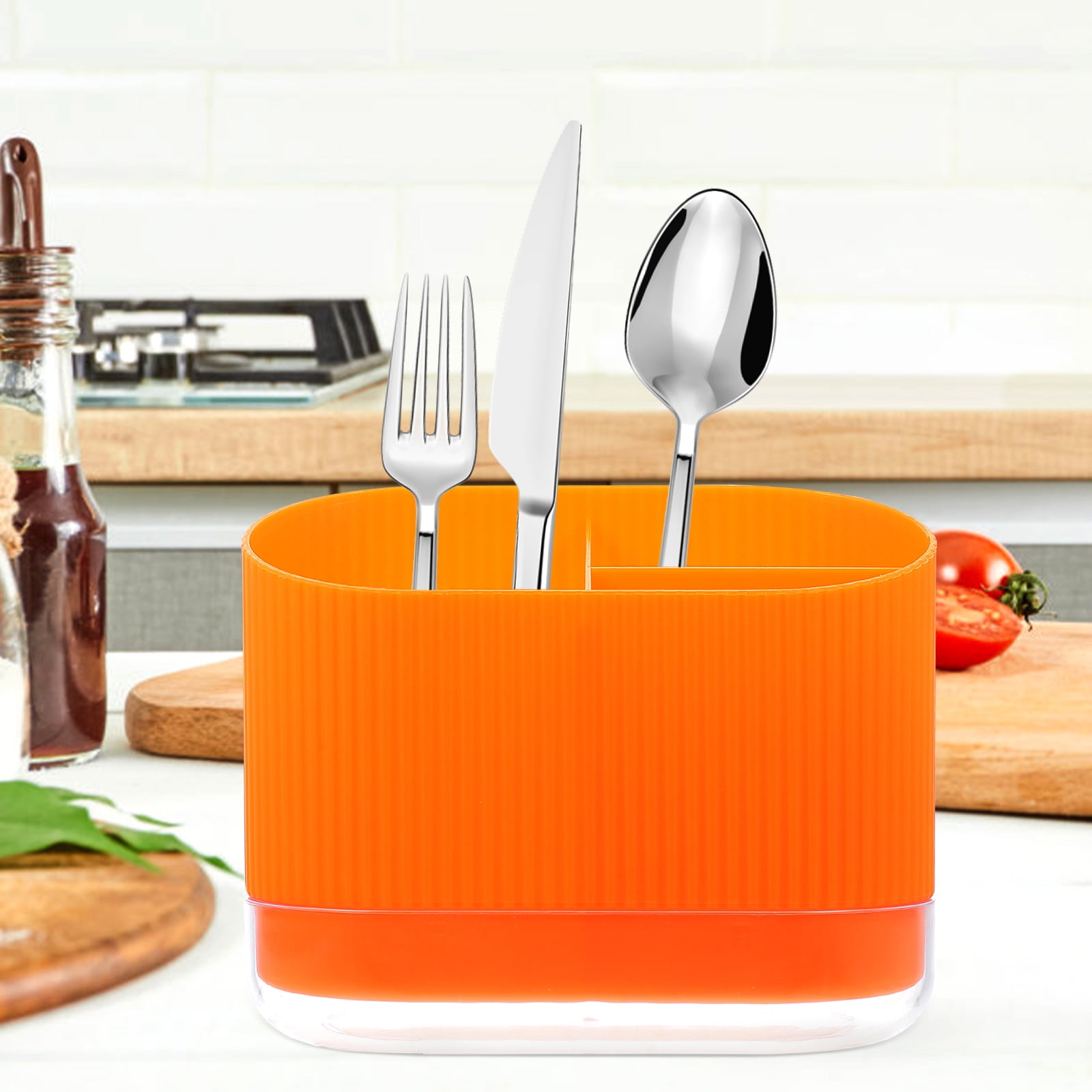WRISTBIQUE 1Set Tableware Holders Orange Color 6.7x4.3in Kitchen ...
