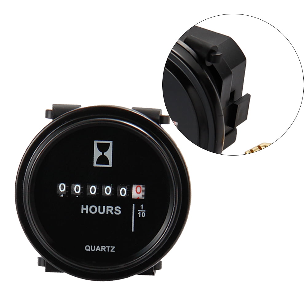 WRISTBIQUE 1Set Waterproof Backlit Digital Tachometer for ATVs with ...