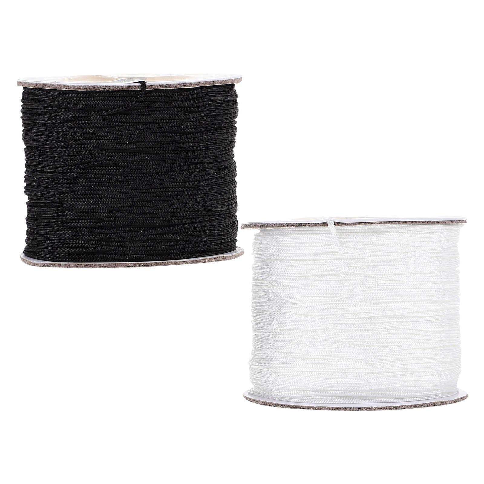 WRISTBIQUE 2 Rolls Jewelry Making Ropes Braided Thread Rope for ...