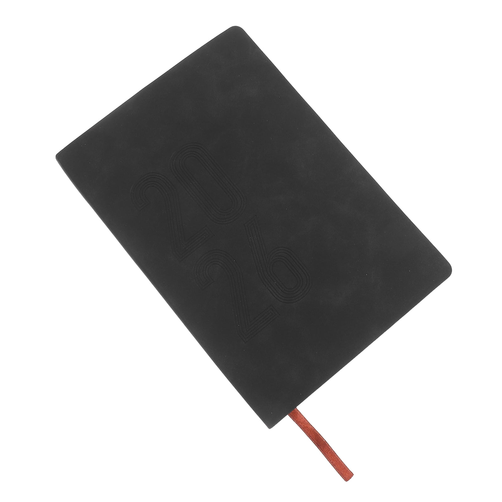 WRISTBIQUE 2026 Planner Notebook Black Paper Monthly View for Writing ...