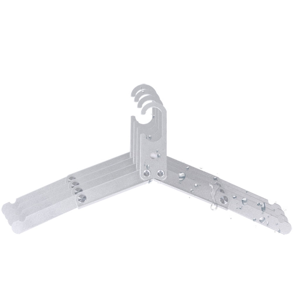 WRISTBIQUE 2Pcs Silver Hanger for Drying Rack and Clothes Hangers ...