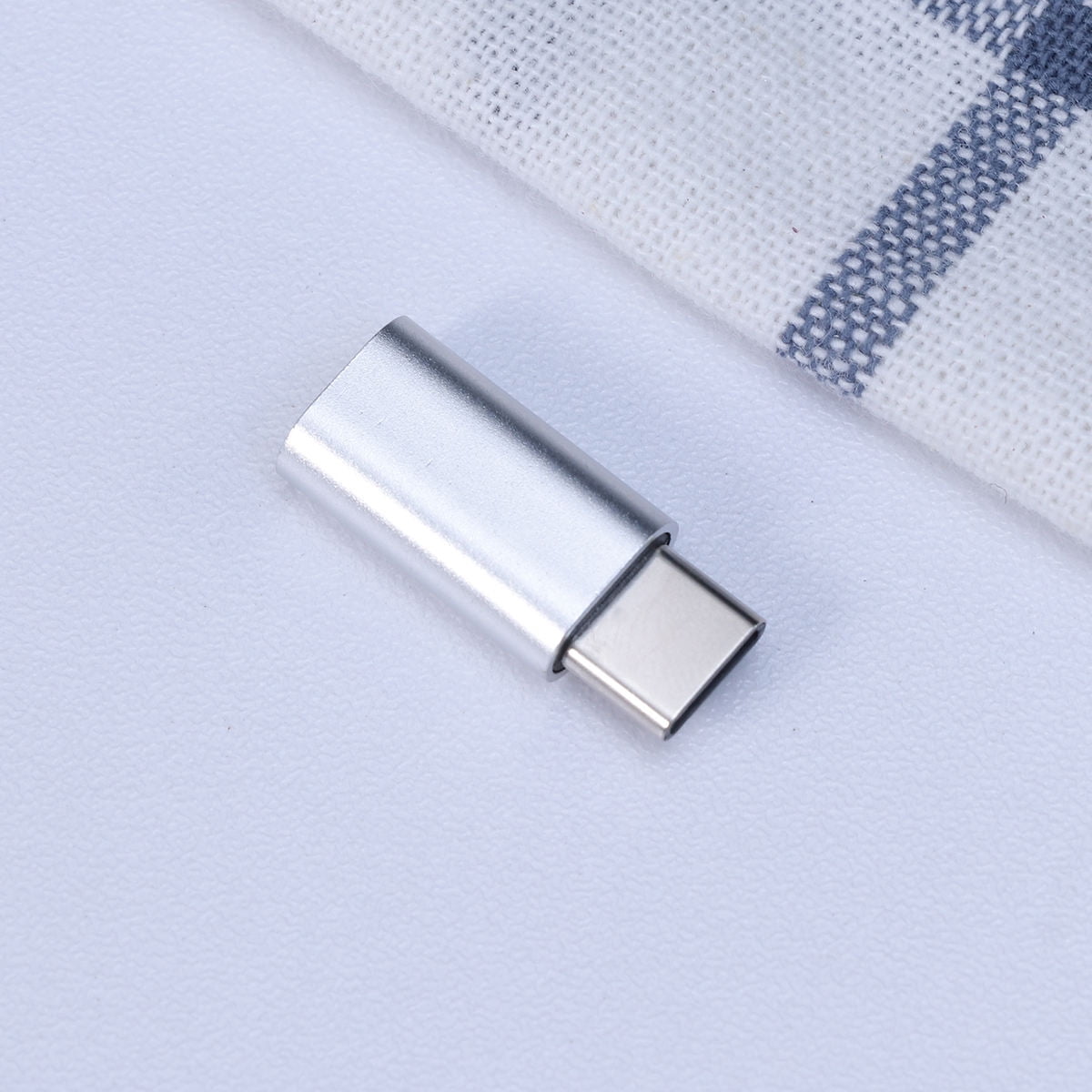 WRISTBIQUE 2Pcs Silver USB to USB C Converter for Tablets and ...