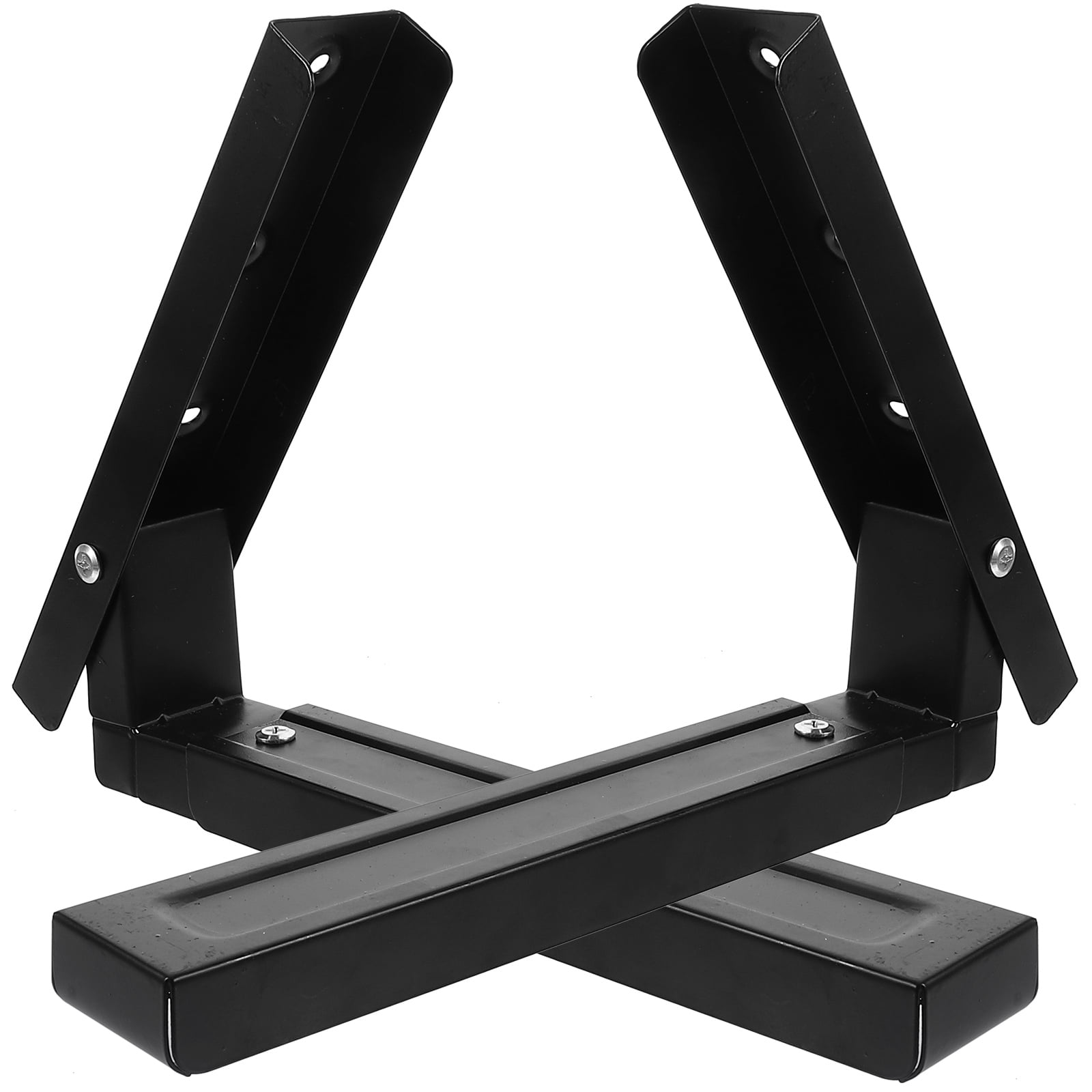 WRISTBIQUE Kitchen Microwave Mount Brackets Black 2Pack 11.6X9.4X1.8In ...