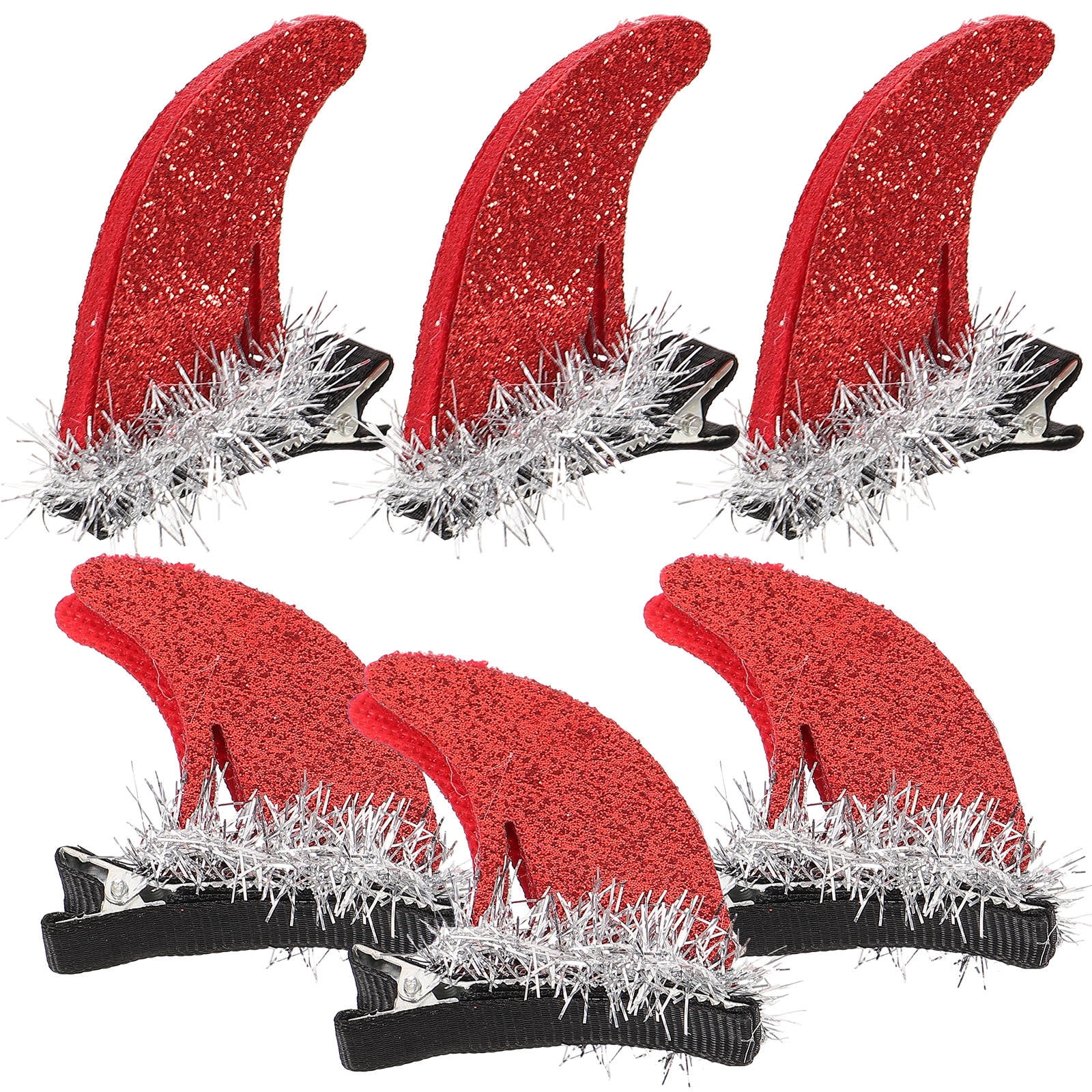 WRISTBIQUE Horn Clips Red 3 Pairs 2.2x1.9in - Walmart.com