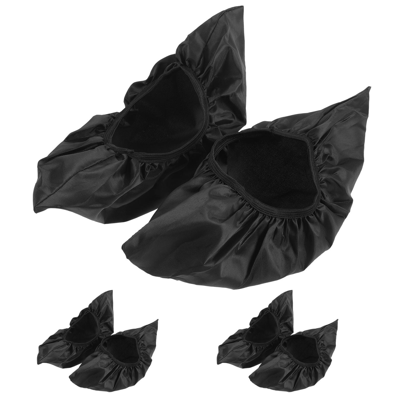 WRISTBIQUE 3Pairs Ice Skate Covers Black Lightweight Protective Boot ...