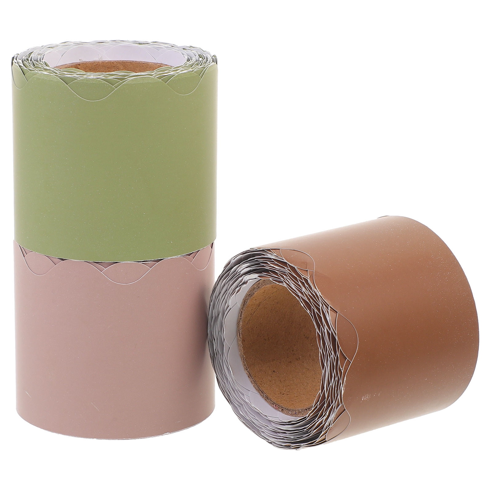 WRISTBIQUE 3 Rolls of Assorted Color Bulletin Board Borders for ...