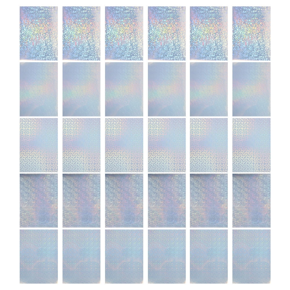 WRISTBIQUE 30 Sheets Holographic Paper Film A4 Size for Scrapbooking and Diy Projects - Walmart.com