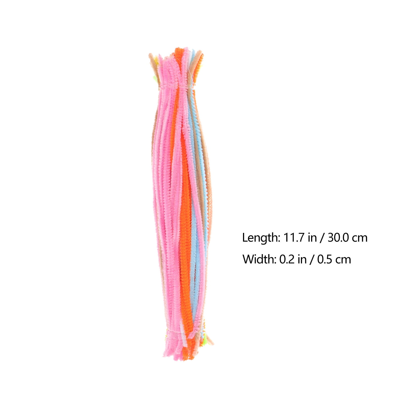 WRISTBIQUE Kids Toys Twisted Sticks DIY Accessories 300Pcs 11.8In ...