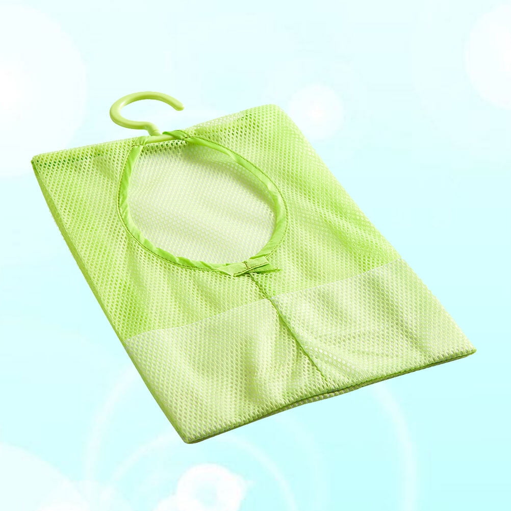 WRISTBIQUE 30Pack Hanging Clips for Clothes Mesh Clothespin Bag ...