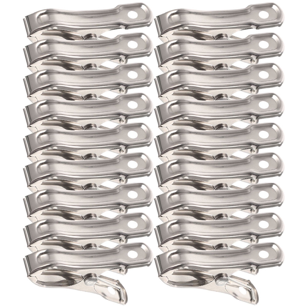 WRISTBIQUE 30Pcs Adjustable Spring Type Clips for Garden Nets and Row ...